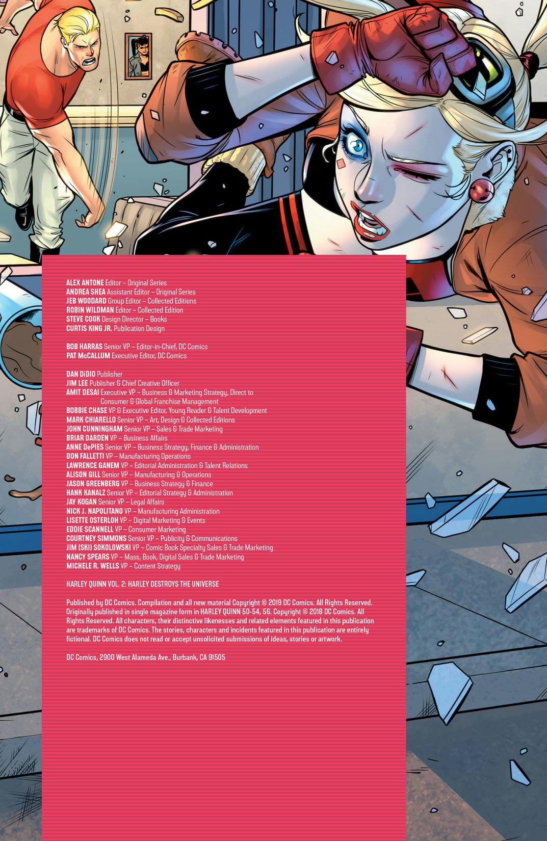 Harley Quinn Vol. 2: Harley Destroys the Universe