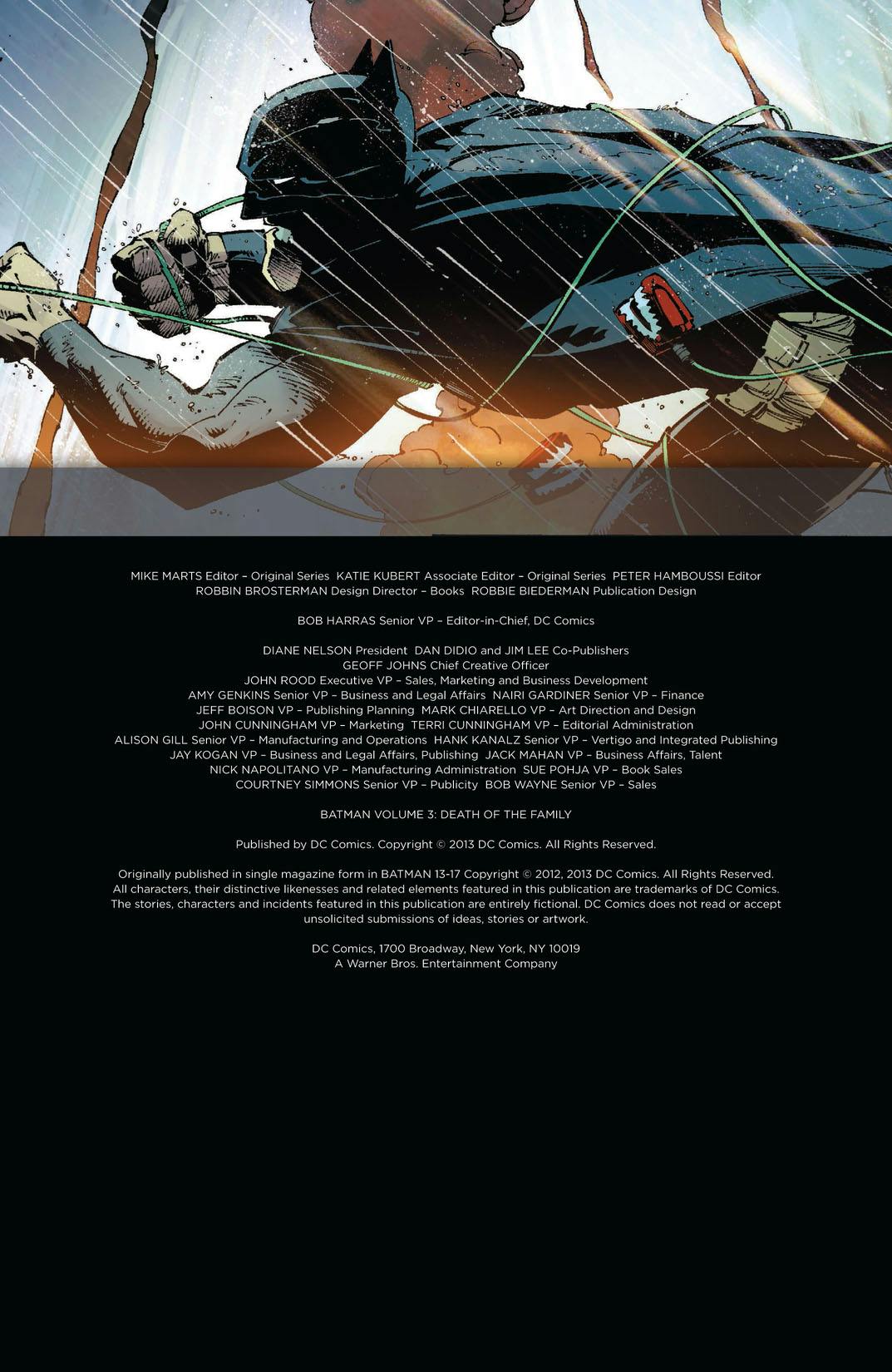 Batman Vol. 3: Death of the Family