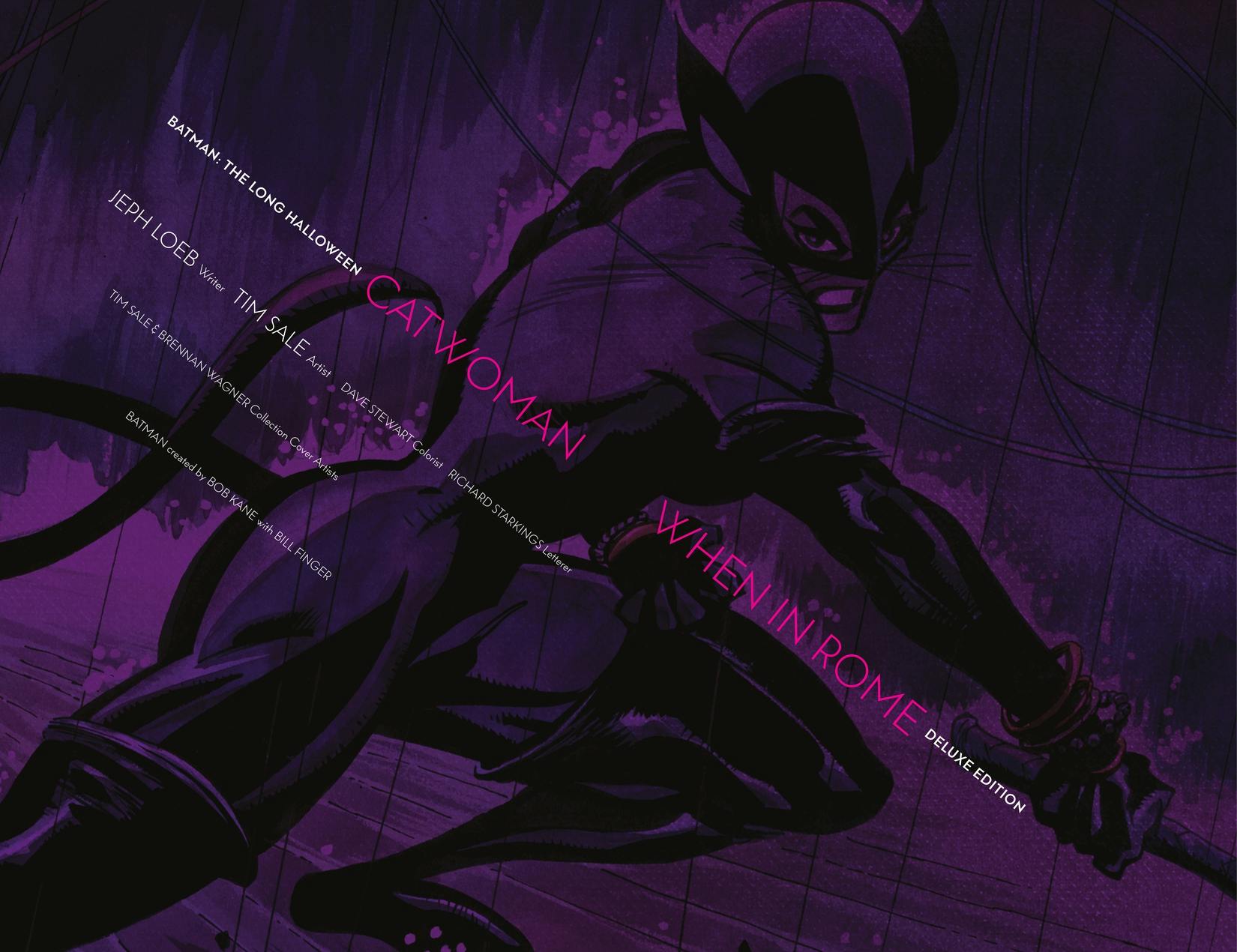 Batman The Long Halloween: Catwoman: When In Rome Deluxe Edition