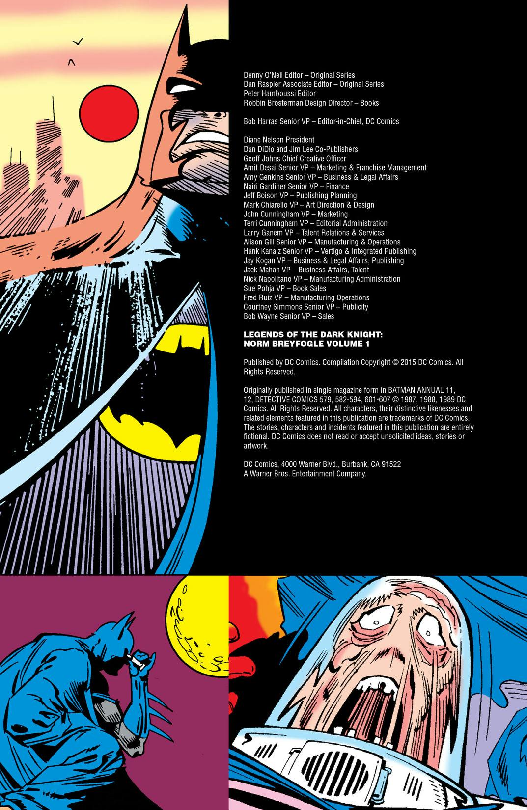 Legends of The Dark Knight: Norm Breyfogle Vol. 1