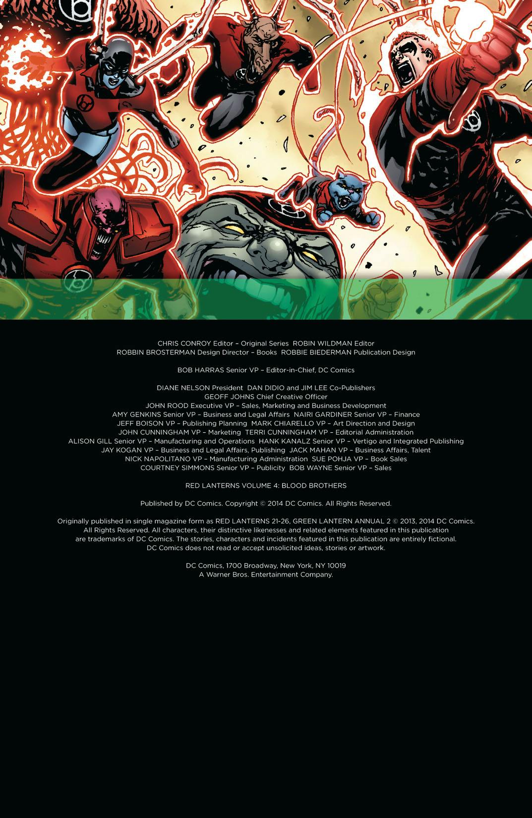 Red Lanterns Vol. 4: Blood Brothers