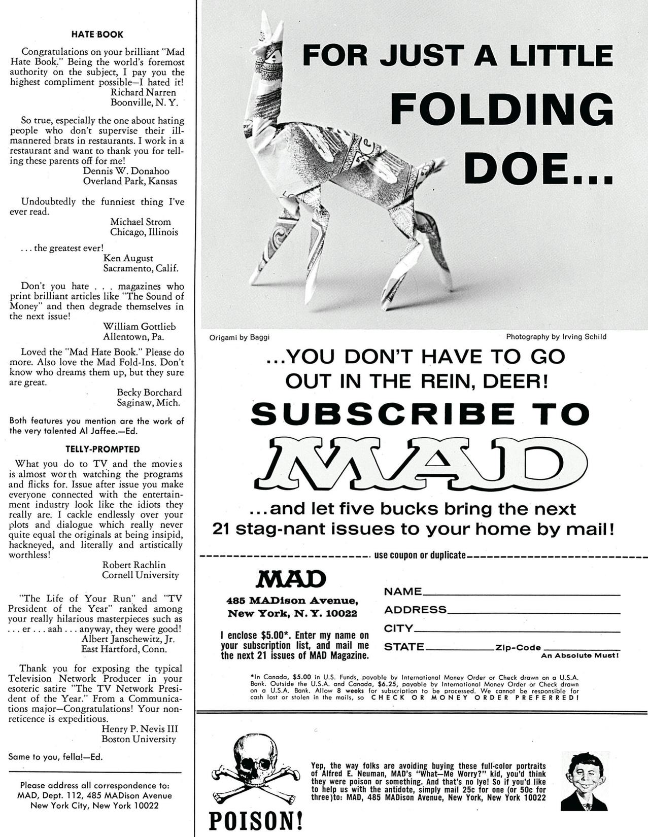 Mad Magazine #112