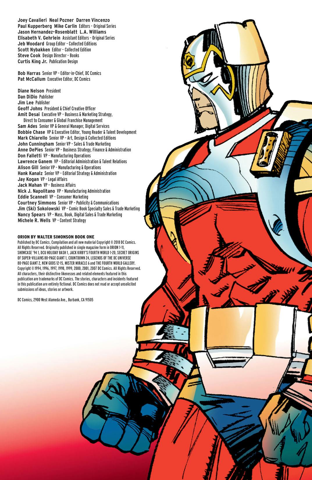 Orion by Walt Simonson Book One