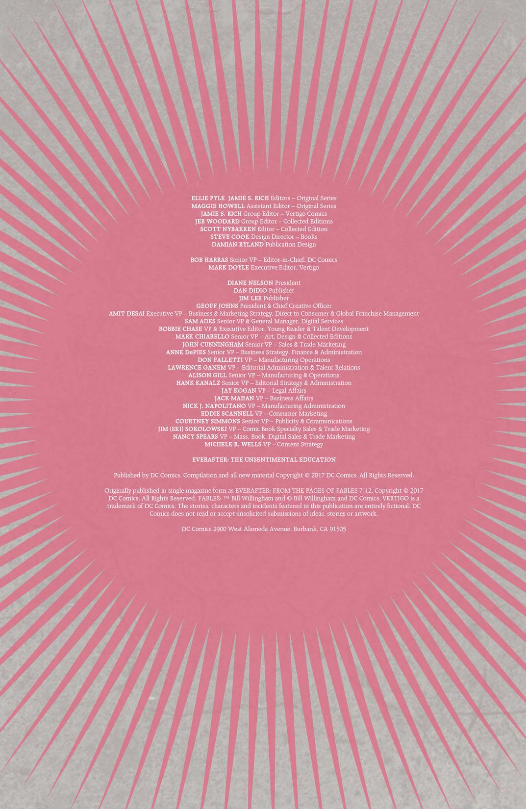 Everafter Vol. 2: The Unsentimental Education