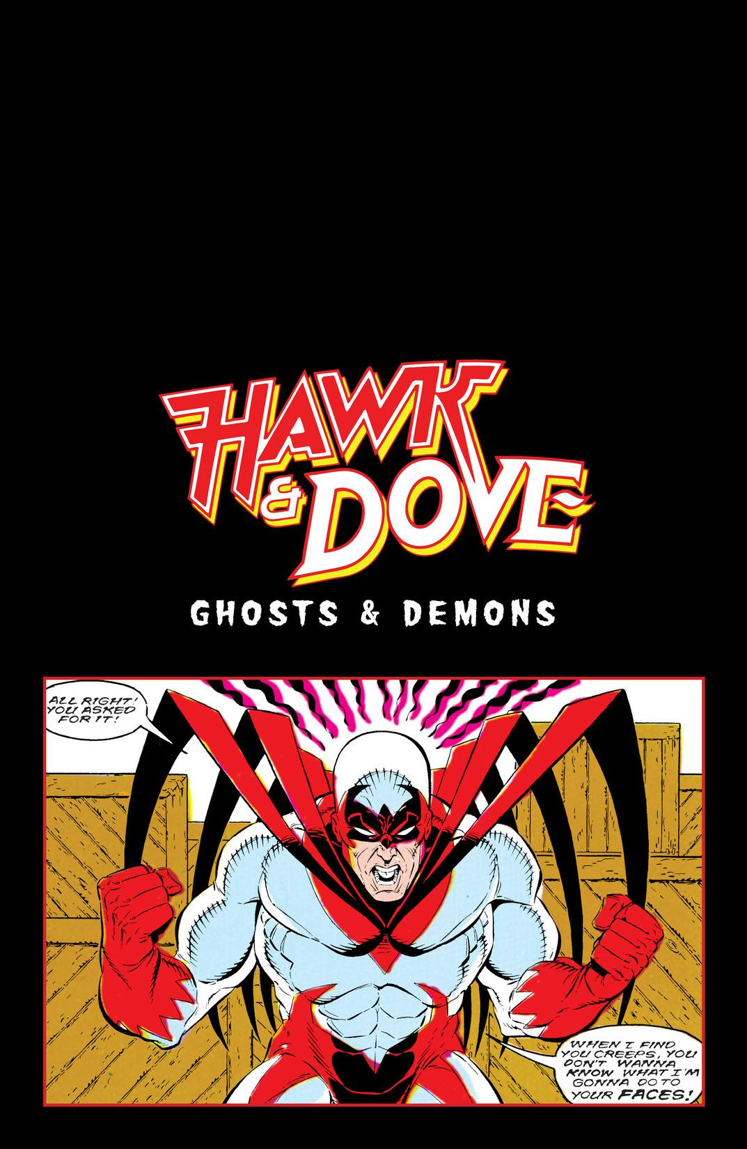 Hawk & Dove: Ghosts & Demons