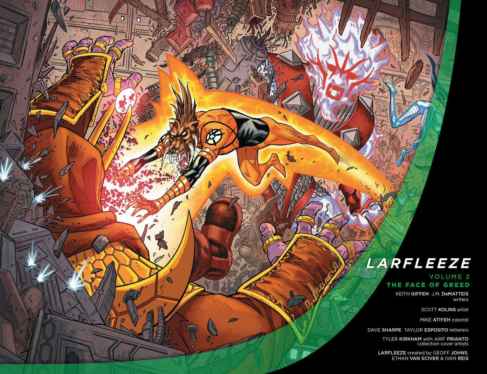 Larfleeze Vol. 2: The Face of Greed