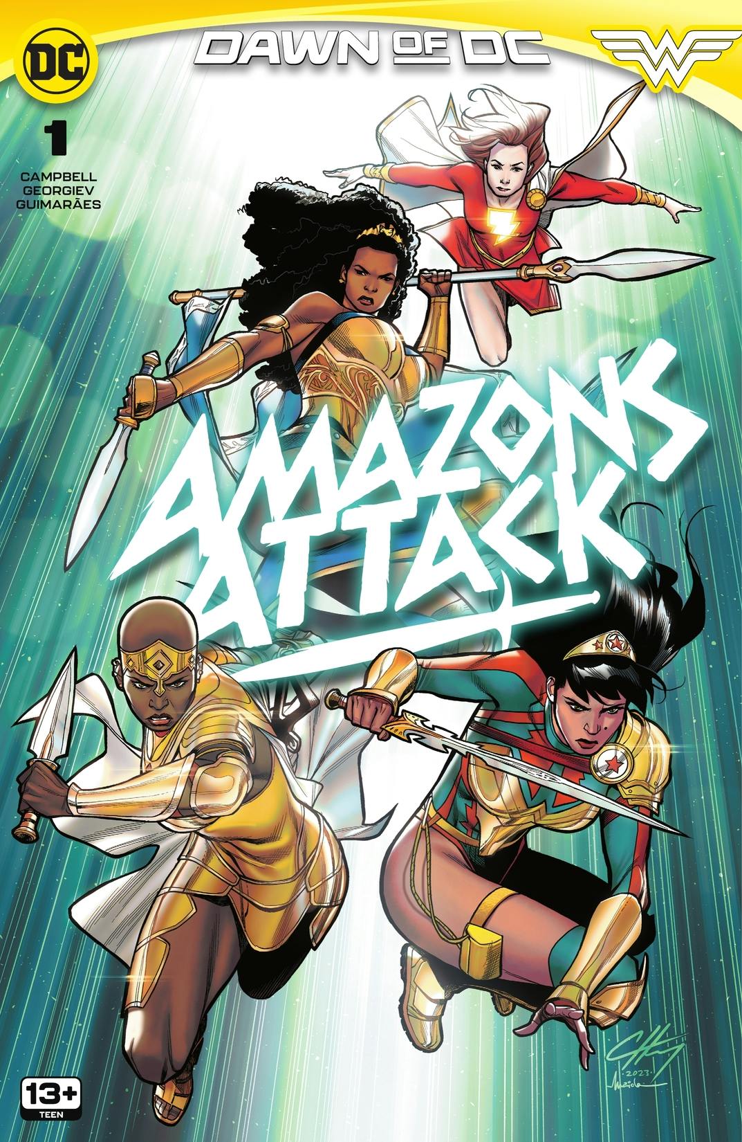 Amazons Attack #1 | DC Comics Issue