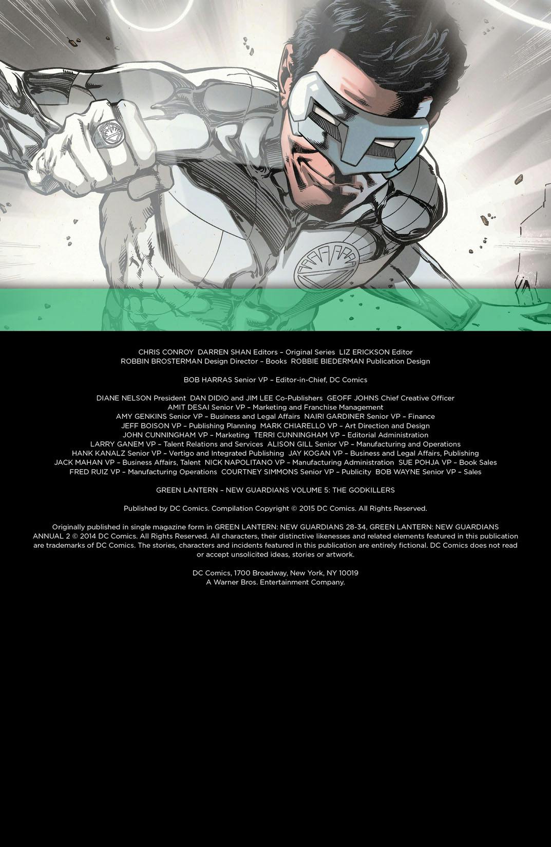 Green Lantern: New Guardians Vol. 5: Godkillers