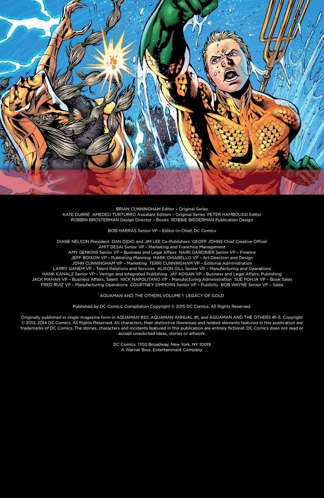 Aquaman and the Others Vol. 1: Legacy of Gold