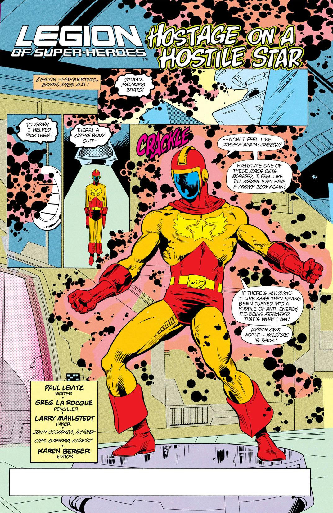 Legion of Super-Heroes (1984-) #15