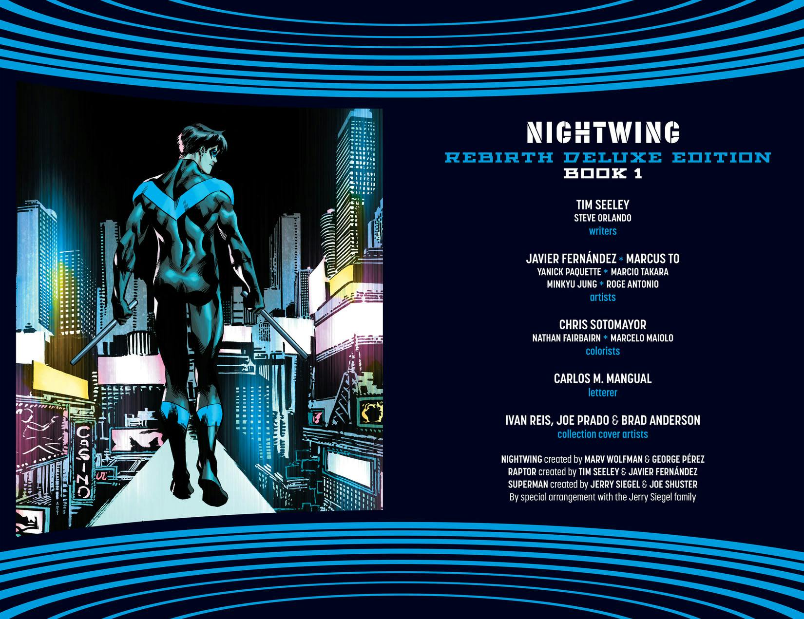 Nightwing: The Rebirth Deluxe Edition Book 1