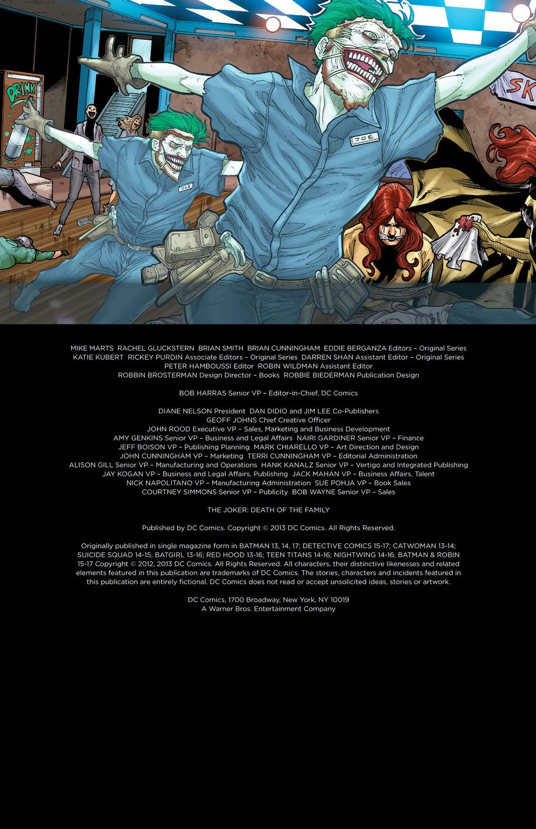 The Joker: Death of the Family