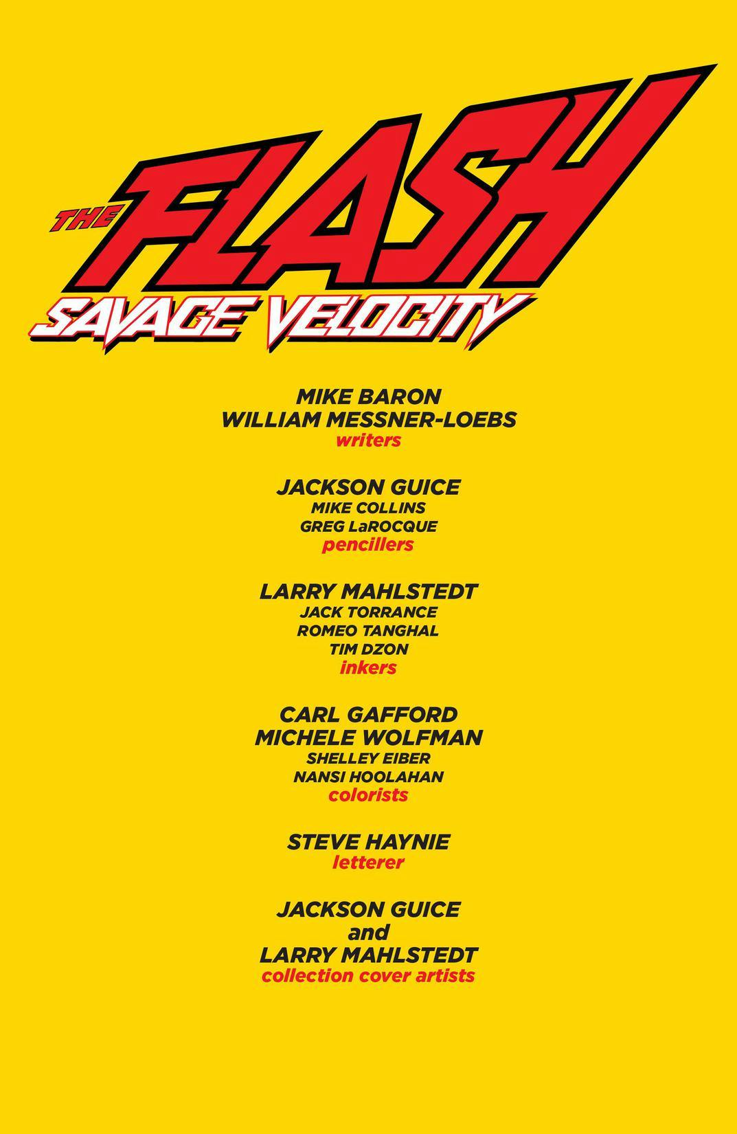 The Flash: Savage Velocity