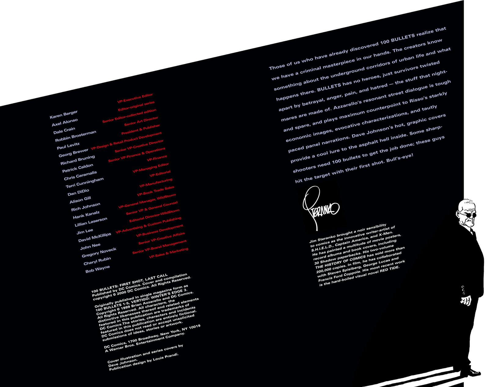 100 Bullets Vol. 1: First Shot, Last Call