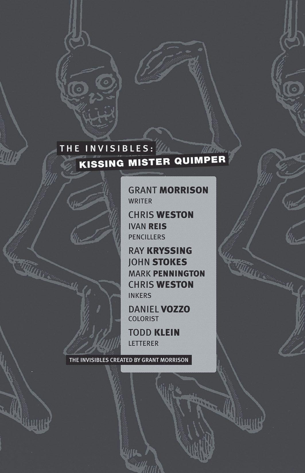 The Invisibles Vol. 6: Kissing Mister Quimper