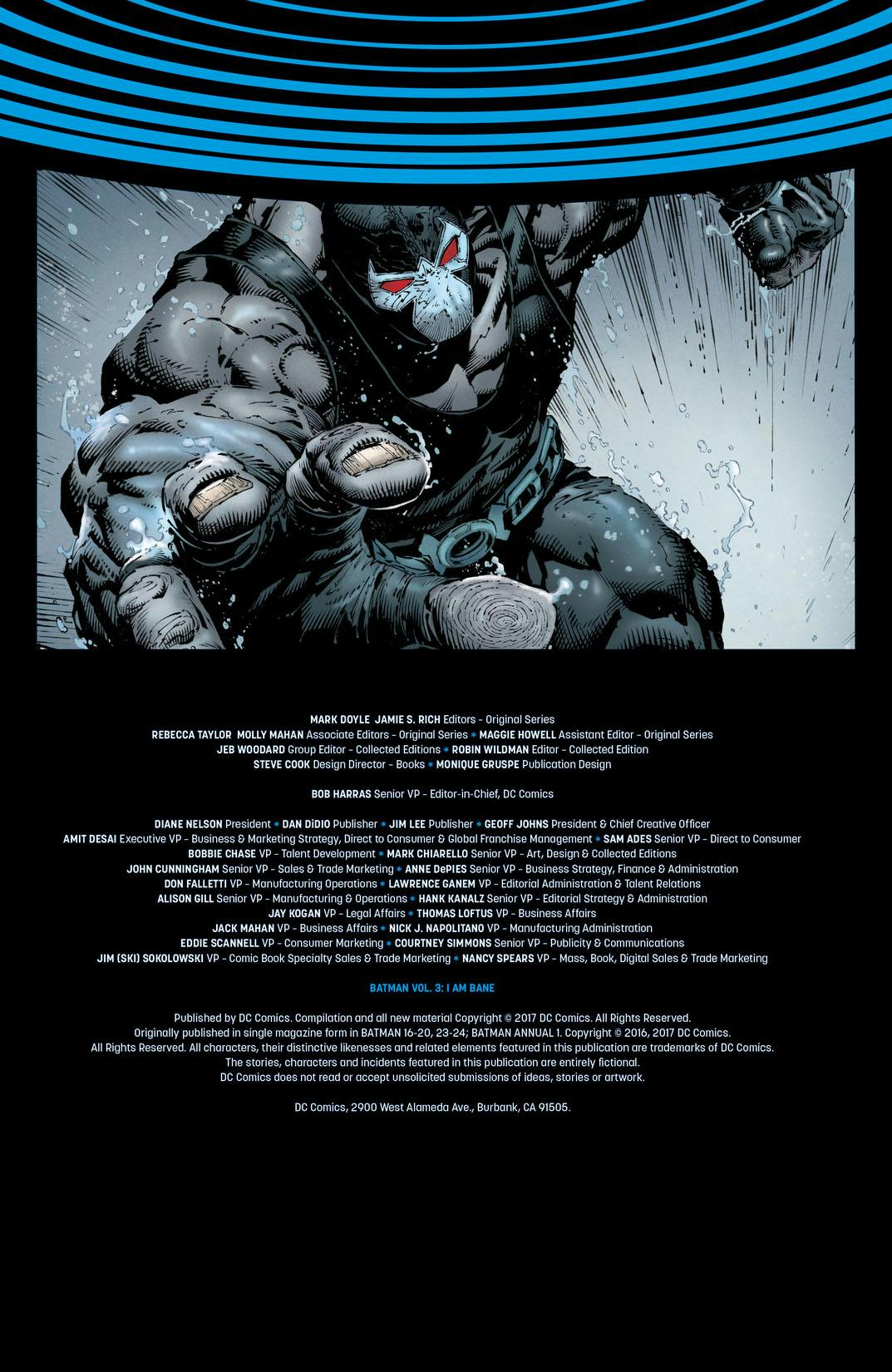 Batman Vol. 3: I Am Bane
