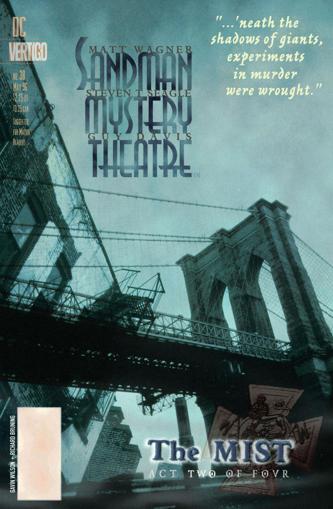 Sandman Mystery Theatre #38