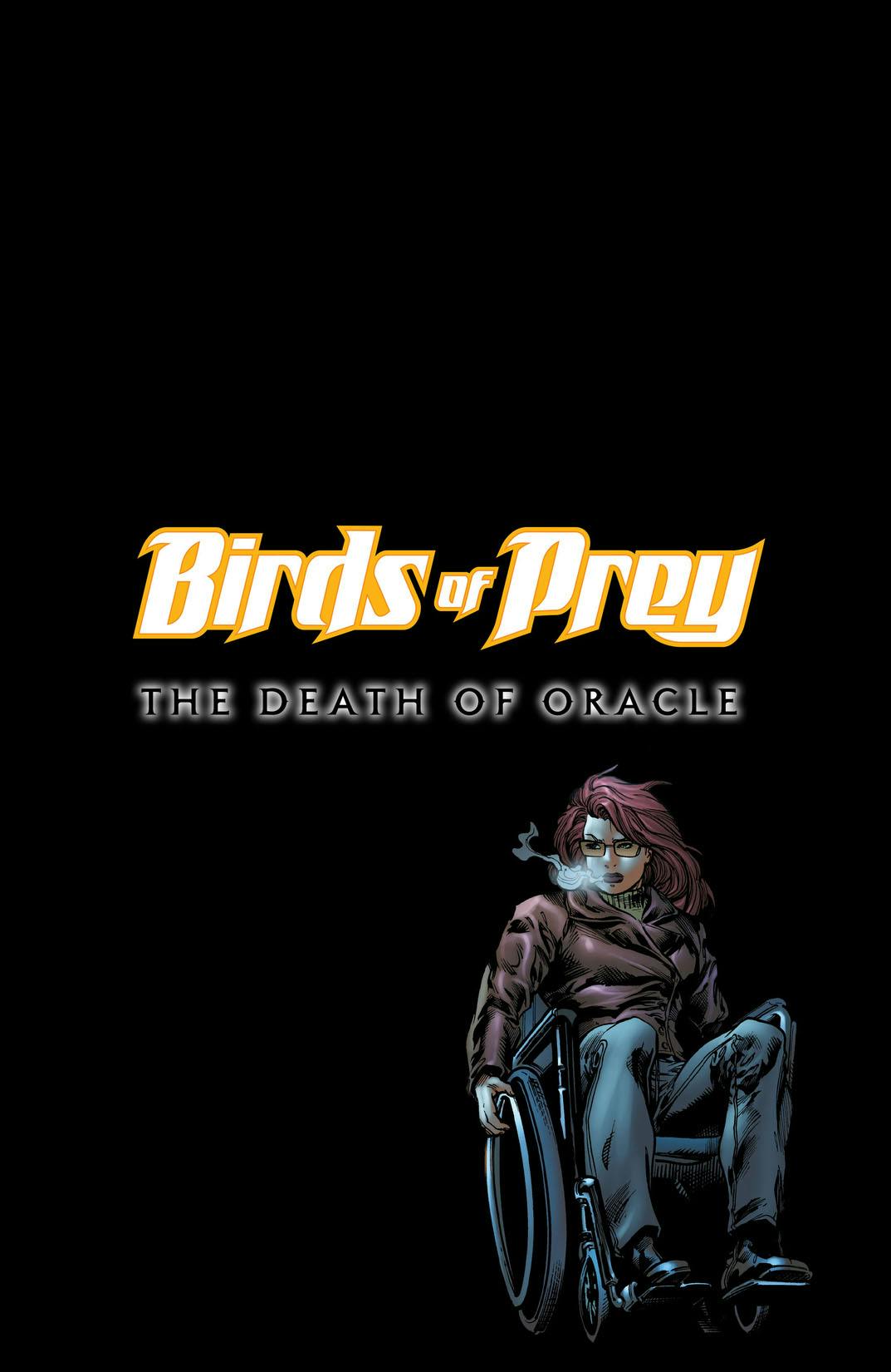 Birds of Prey Vol. 2: Death of Oracle