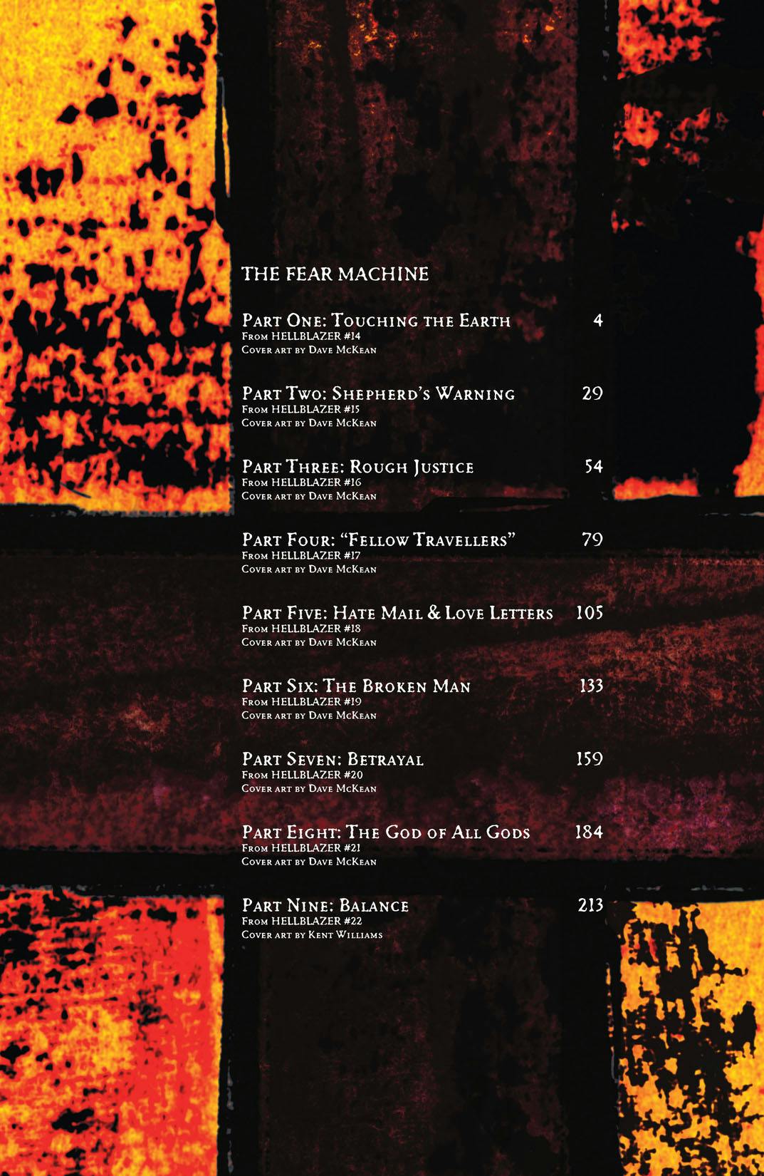 John Constantine Hellblazer Vol. 3: The Fear Machine (New Edition)