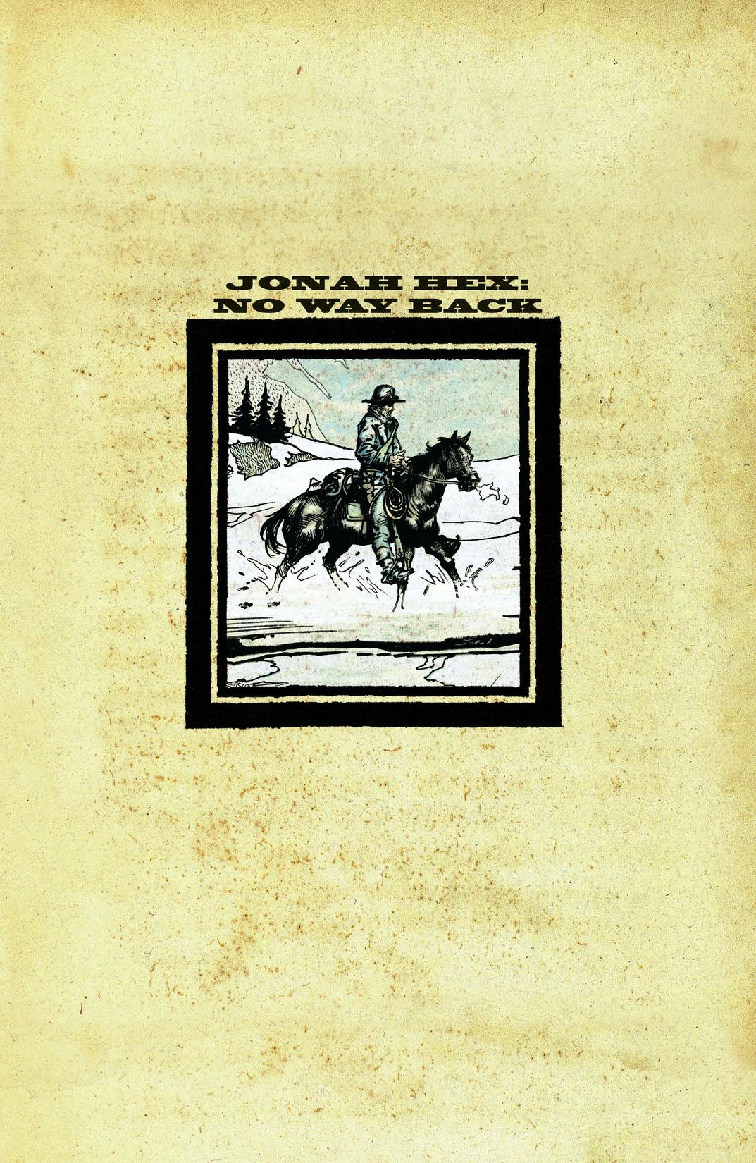 Jonah Hex: No Way Back