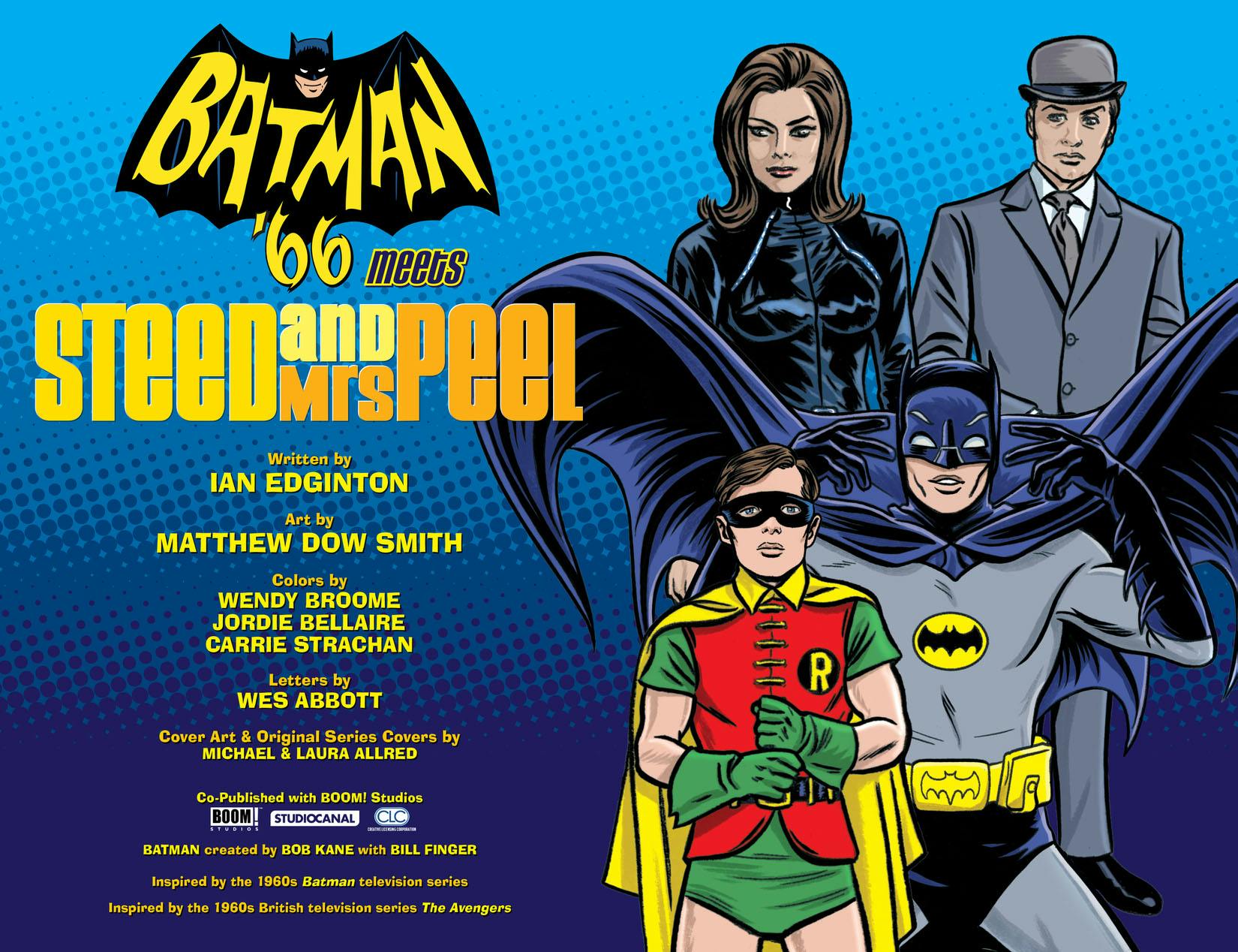 Batman '66 Meets John Steed & Emma Peel