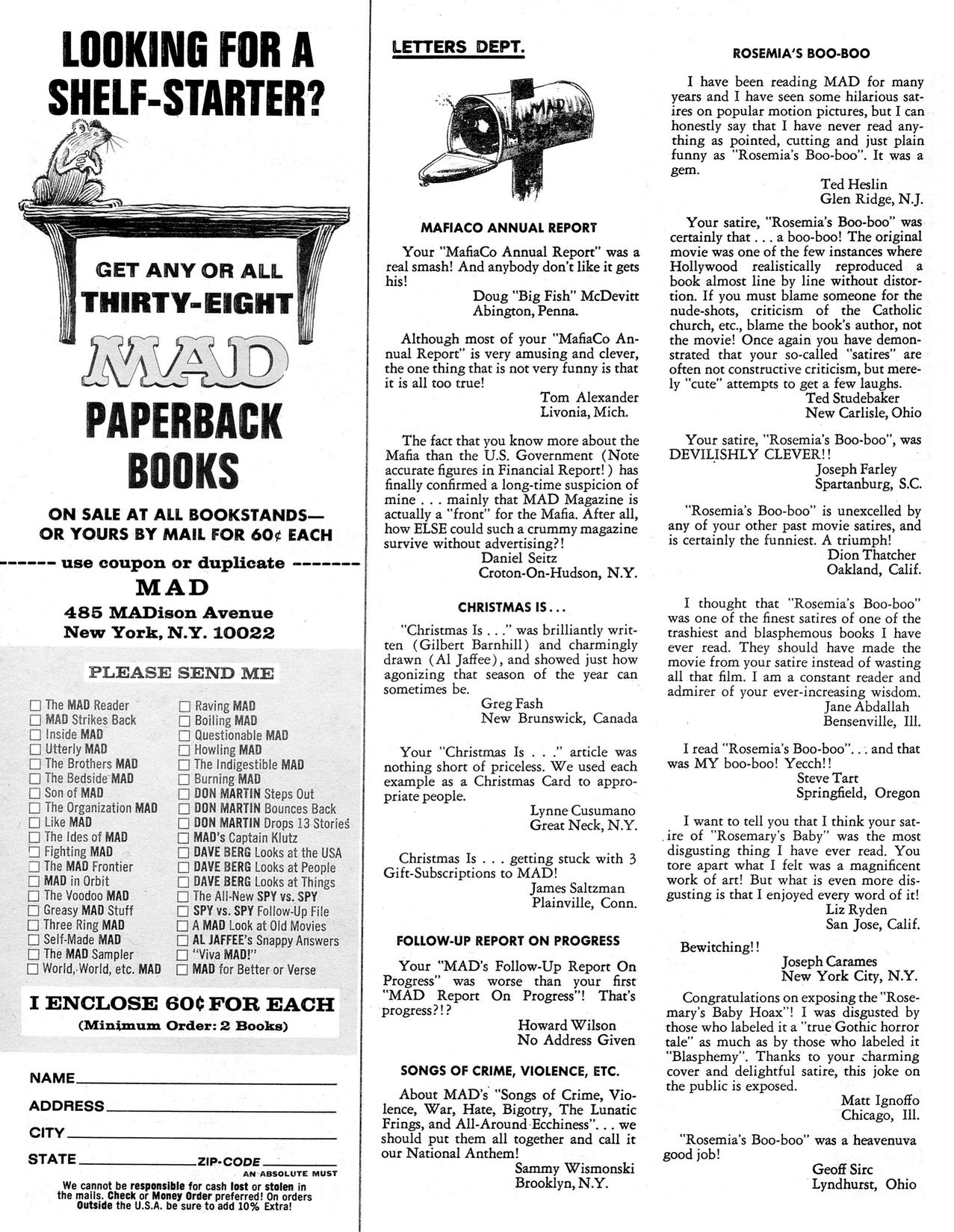Mad Magazine #126