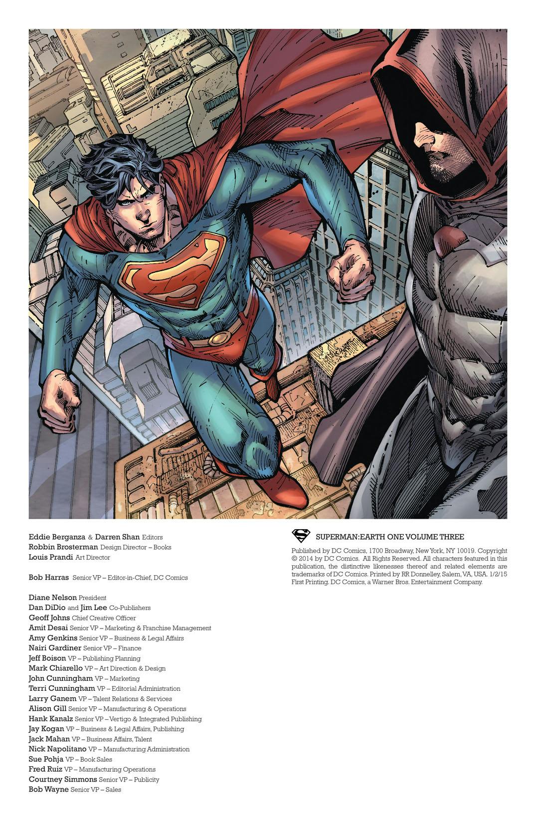 Superman: Earth One Vol. 3