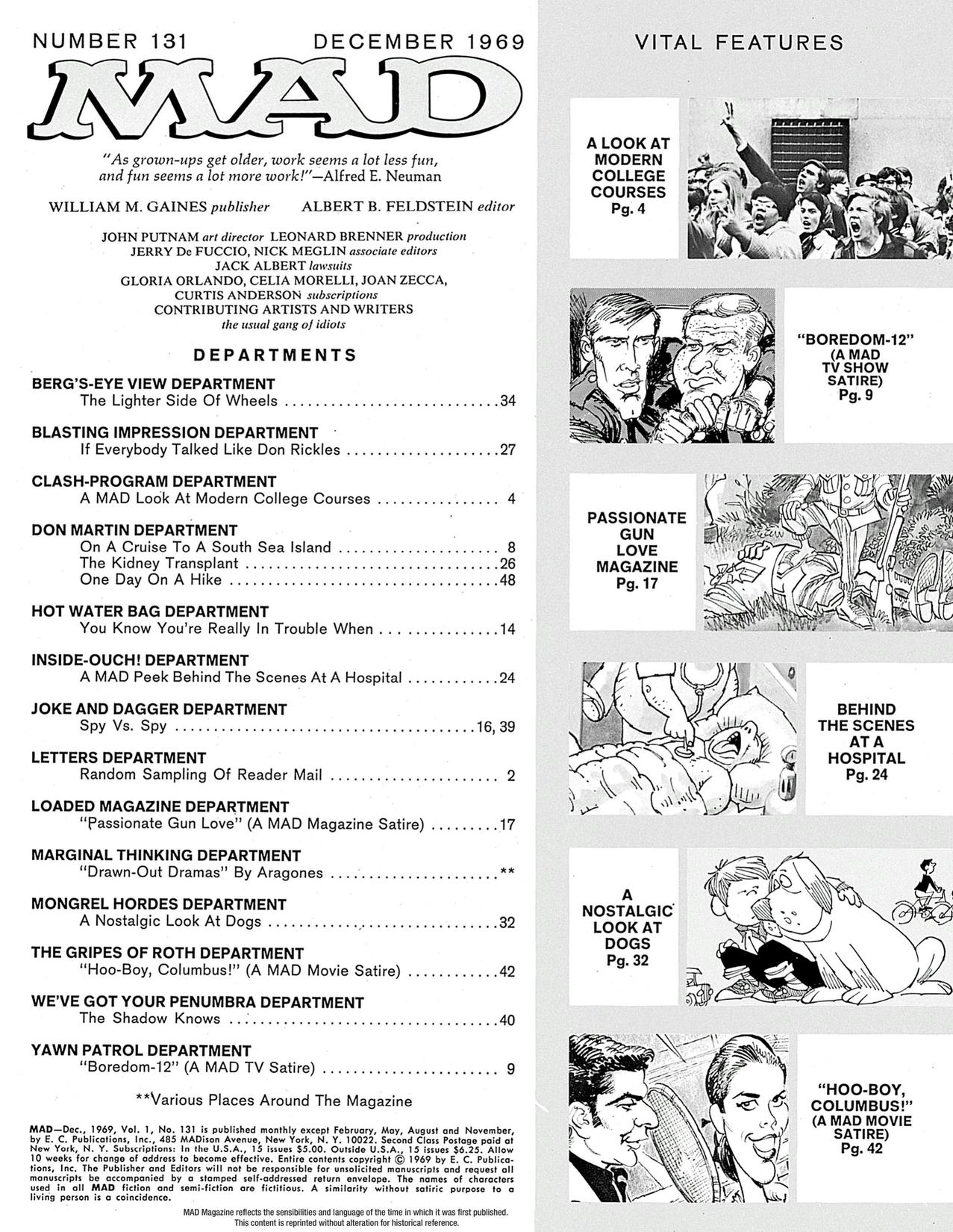 Mad Magazine #131