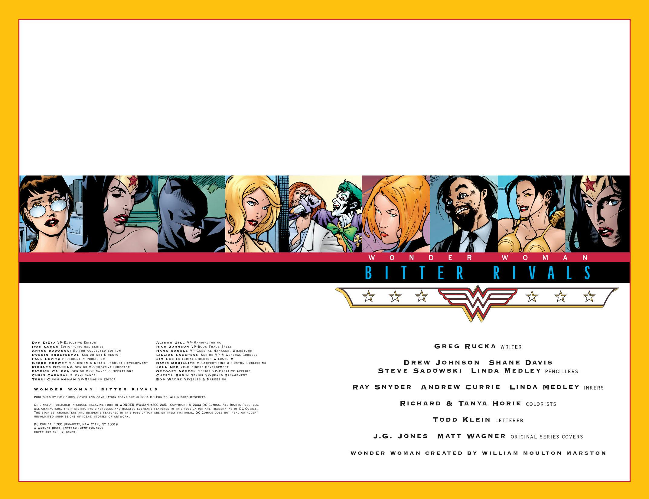 Wonder Woman: Bitter Rivals