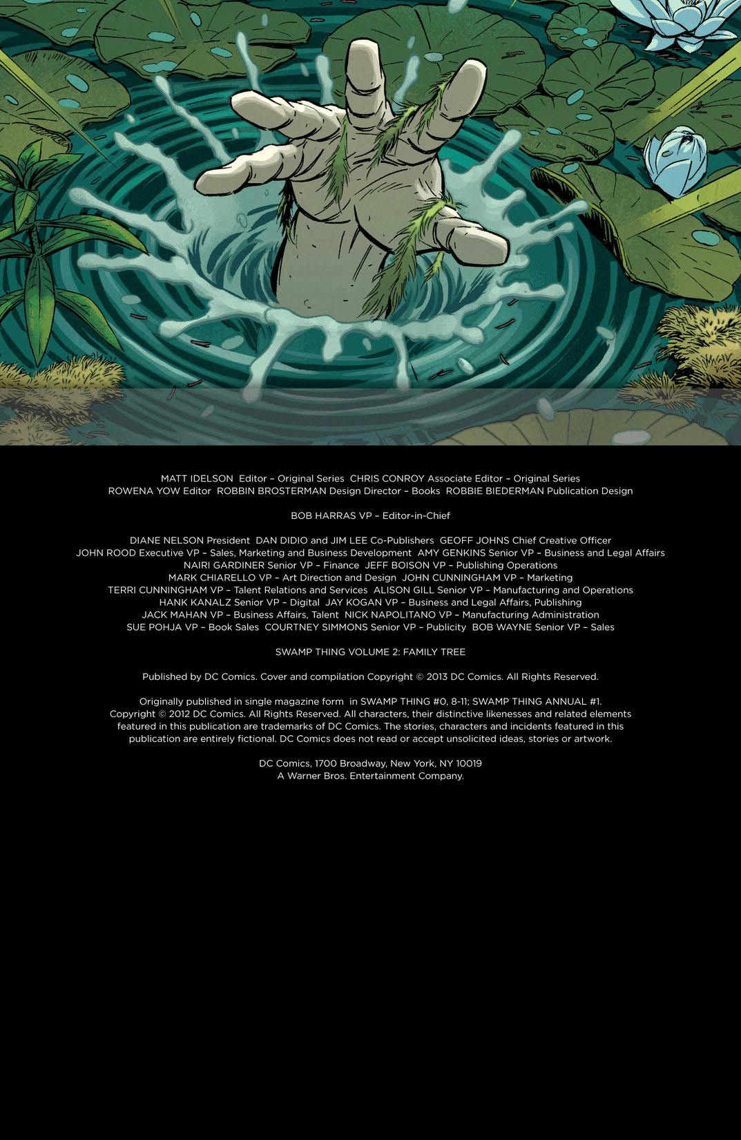 Swamp Thing Vol. 2: Family Tree