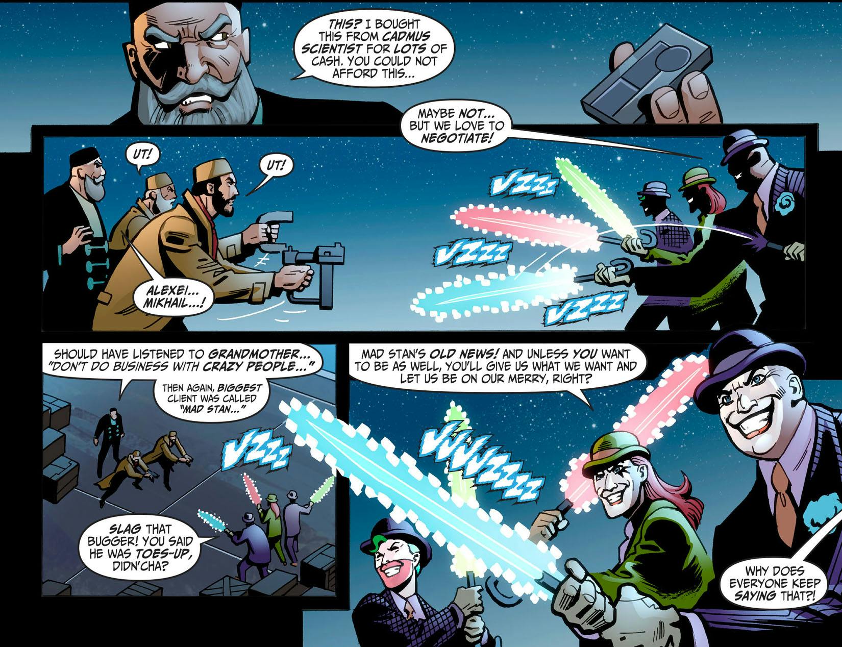 Batman Beyond Mad Stan