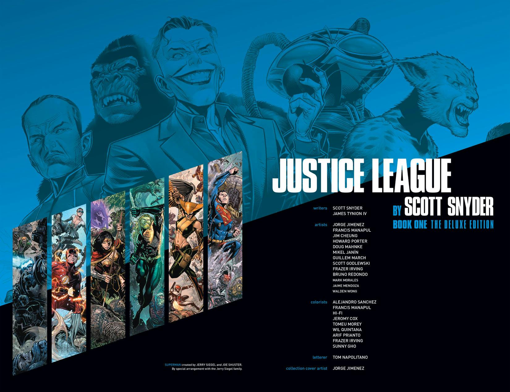 Justice League by Scott Snyder Book One Deluxe Edition