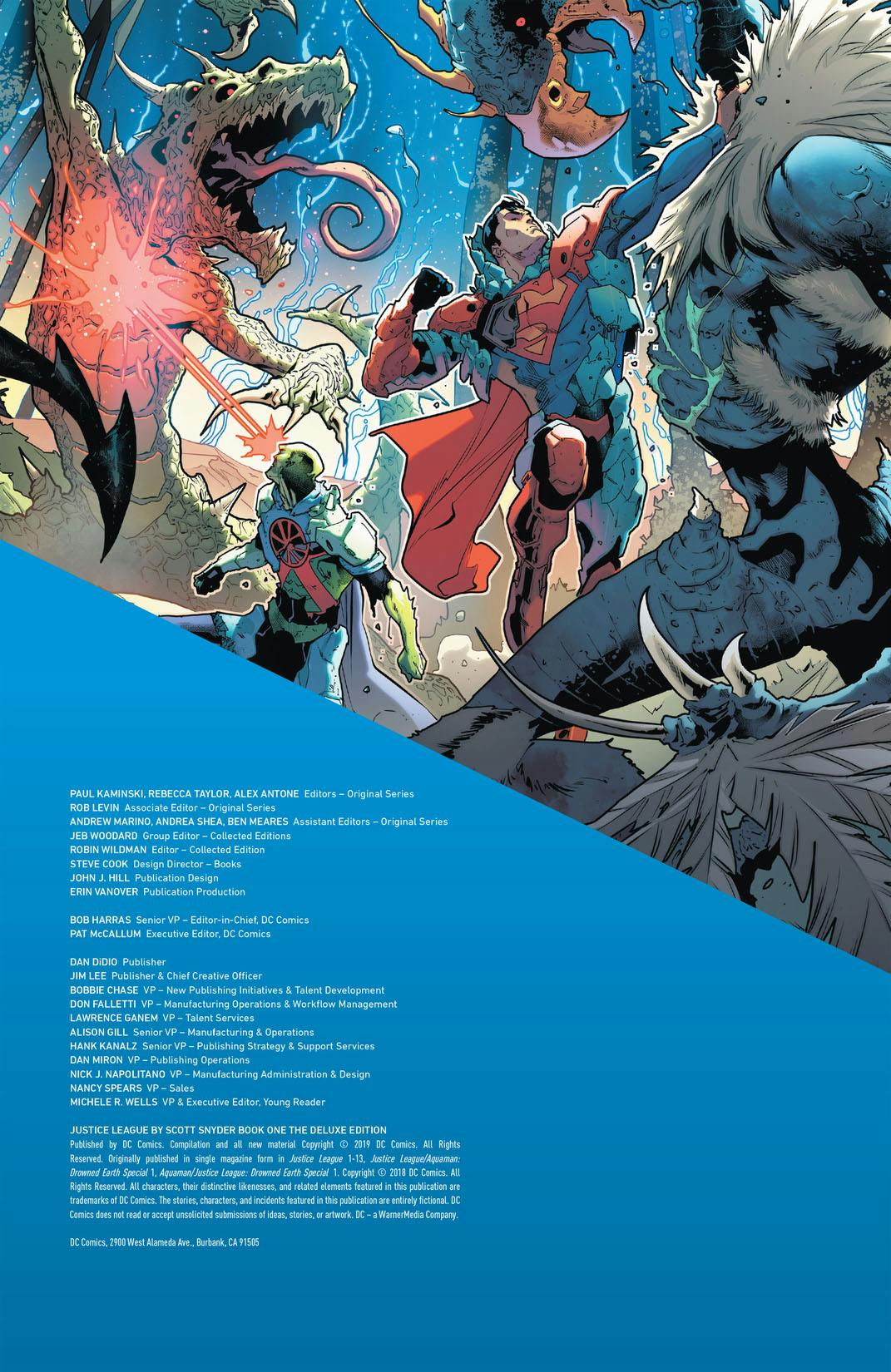 Justice League by Scott Snyder Book One Deluxe Edition
