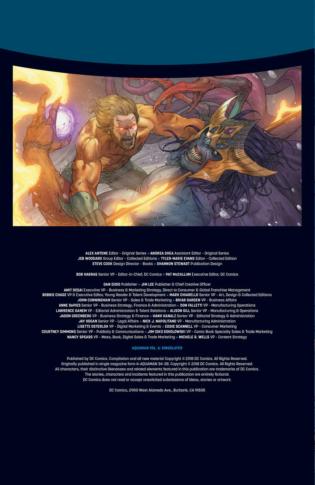 Aquaman Vol. 6: Kingslayer