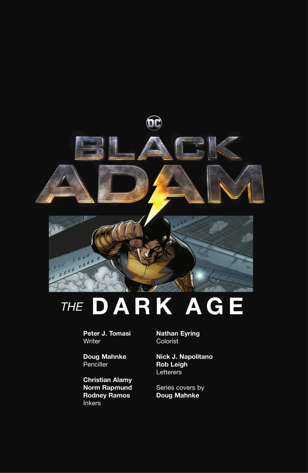 Black Adam The Dark Age New Edition