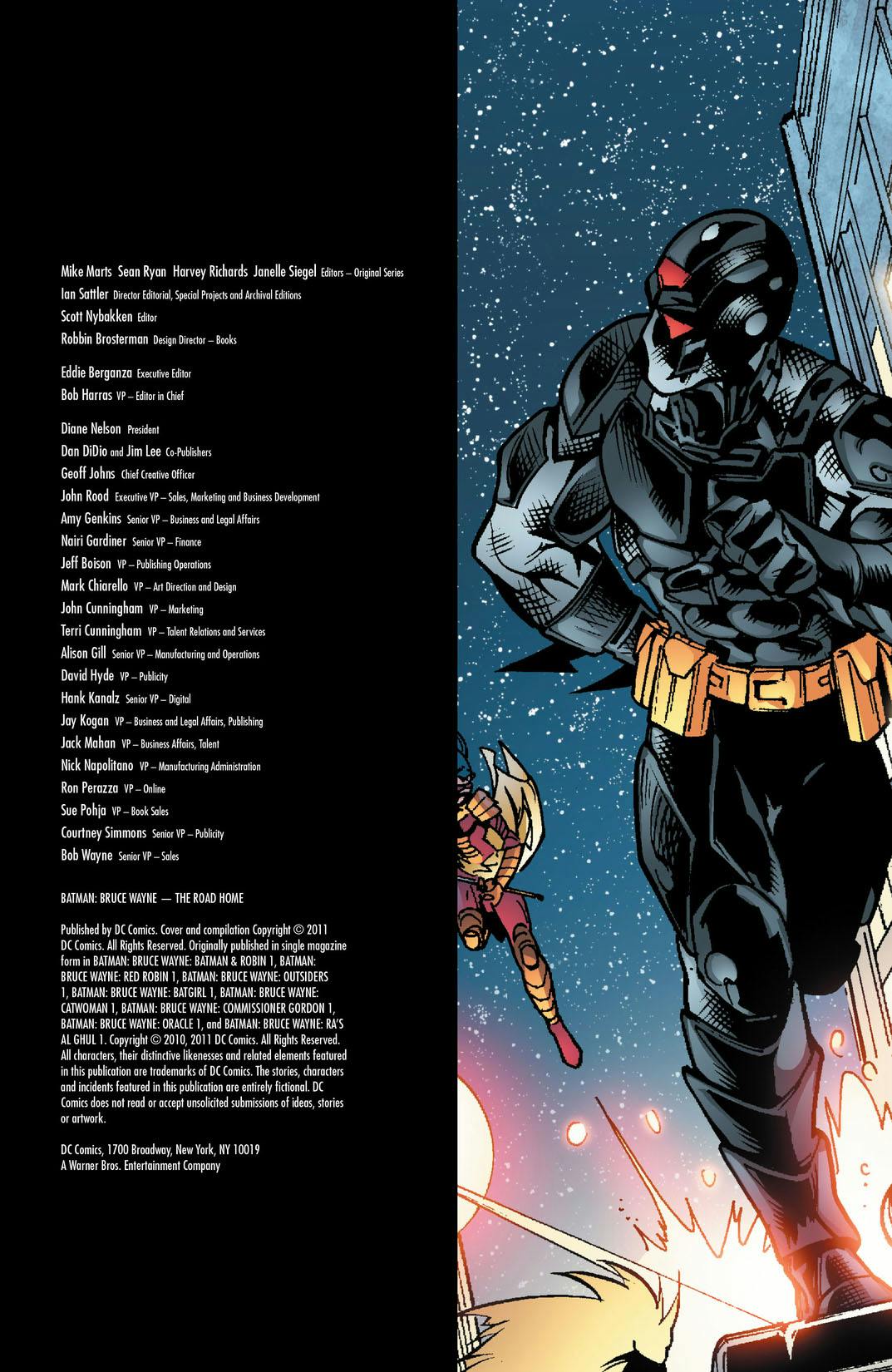 Batman: Bruce Wayne - The Road Home