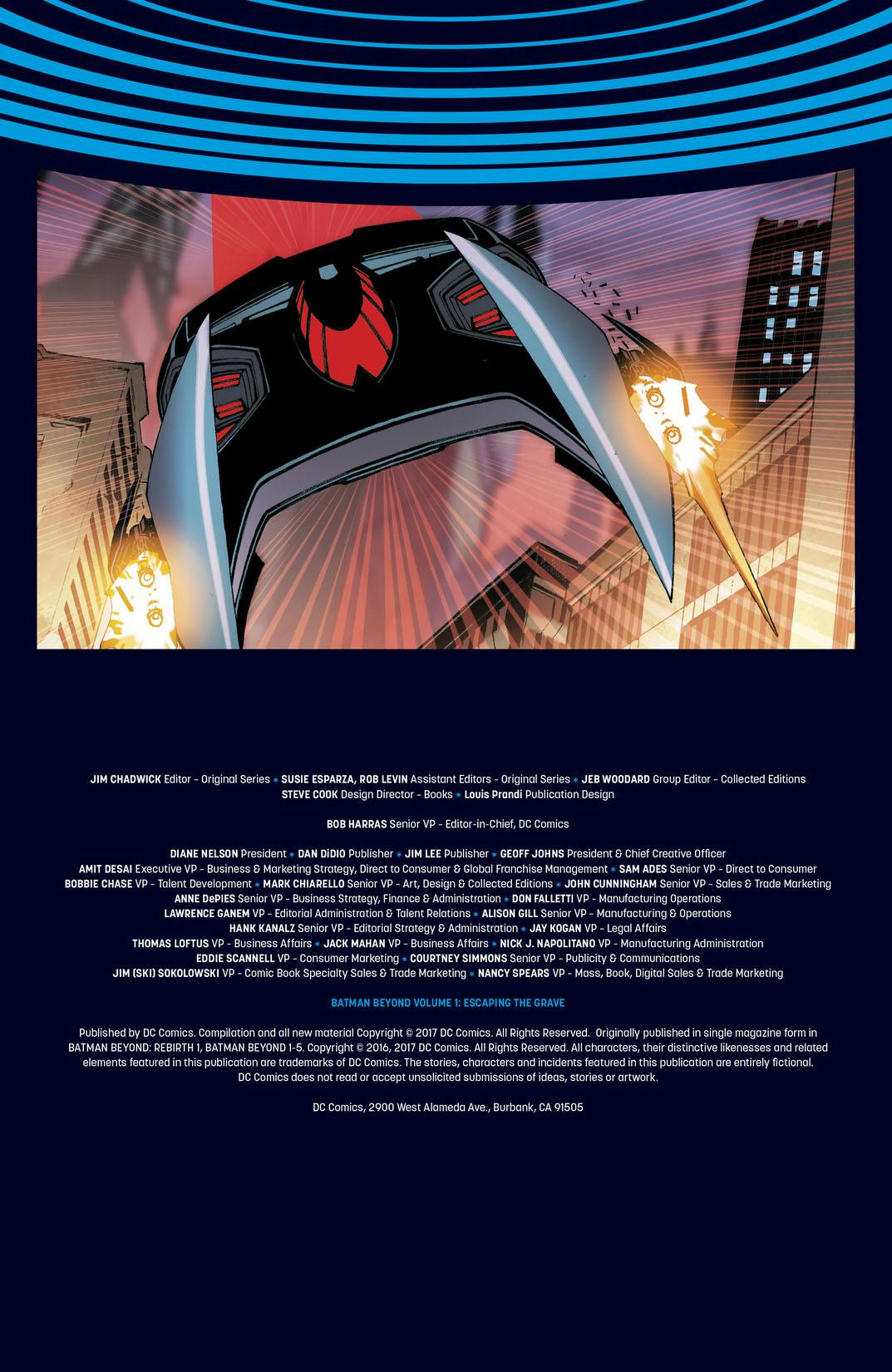 Batman Beyond Vol. 1: Escaping the Grave