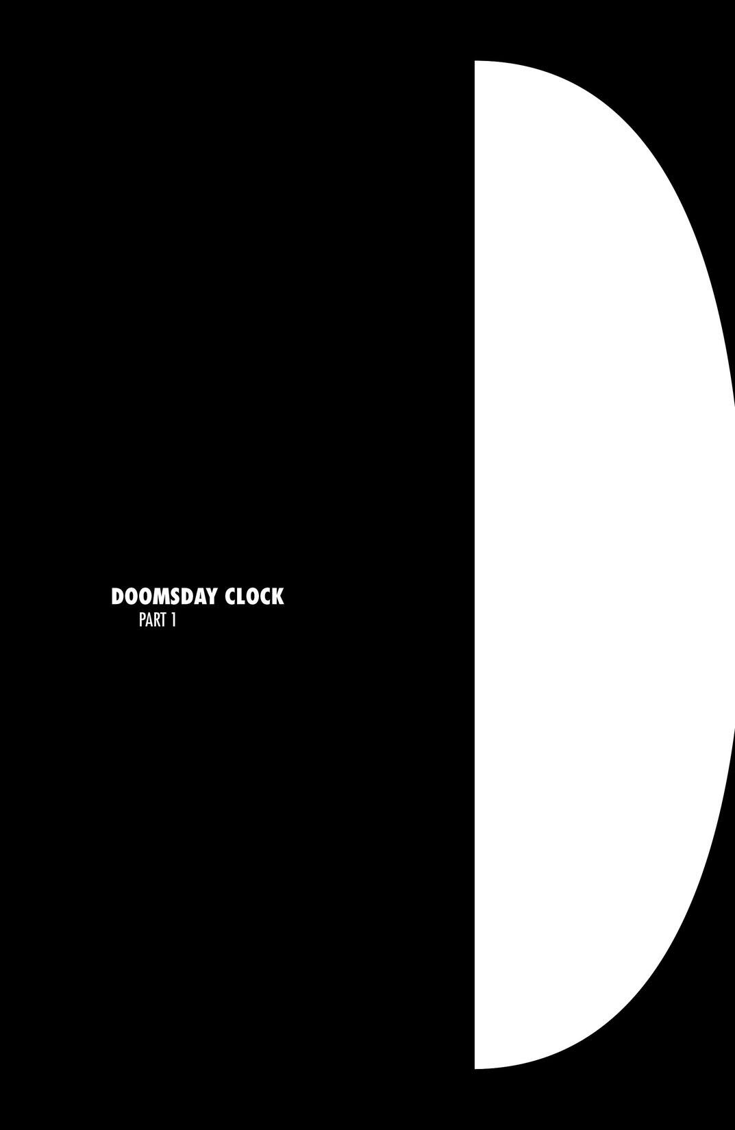 Doomsday Clock Part 1