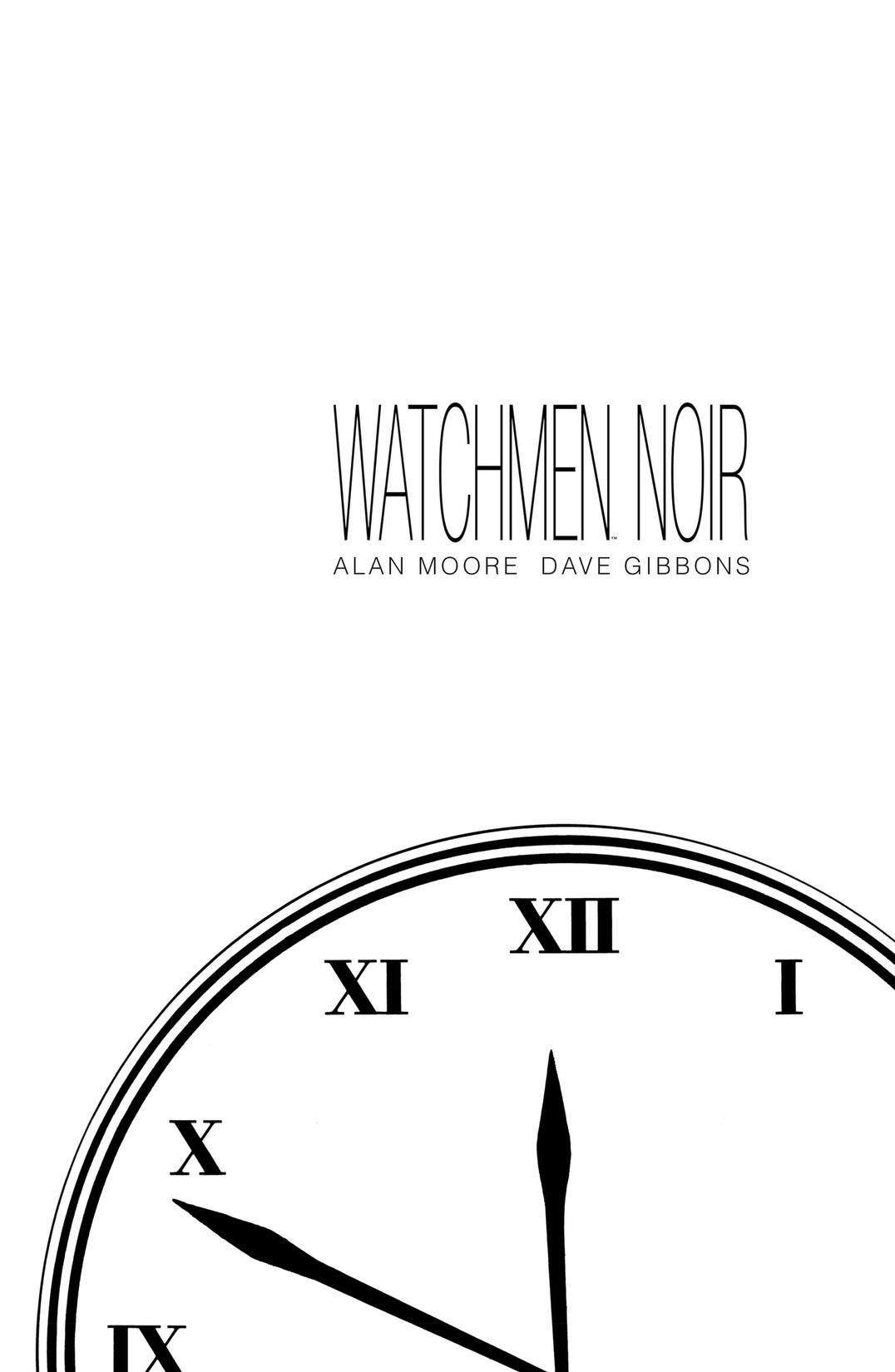 Watchmen Noir