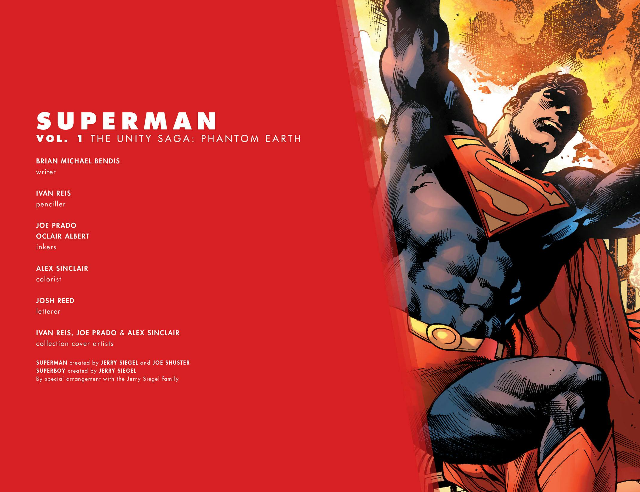 Superman Vol. 1: The Unity Saga: Phantom Earth