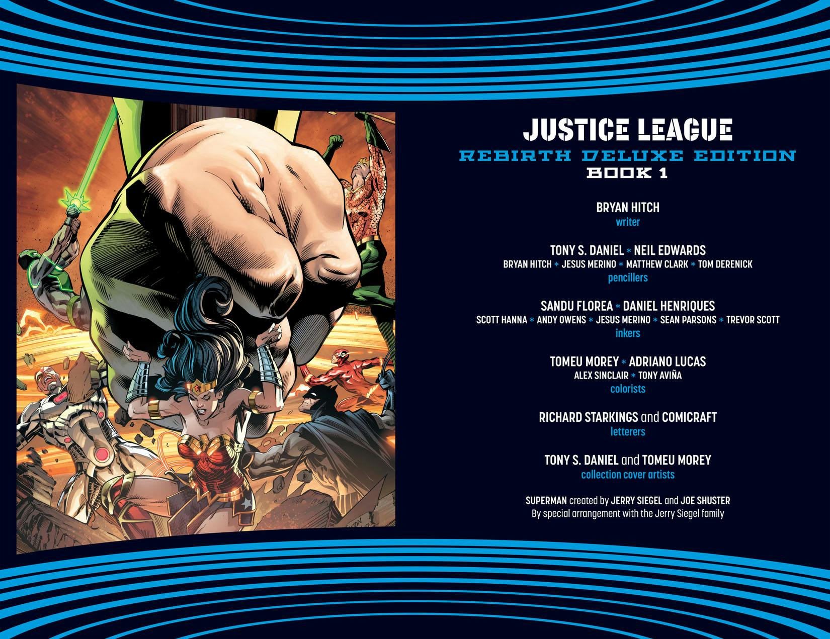 Justice League: The Rebirth Deluxe Edition Book 1 (Rebirth)