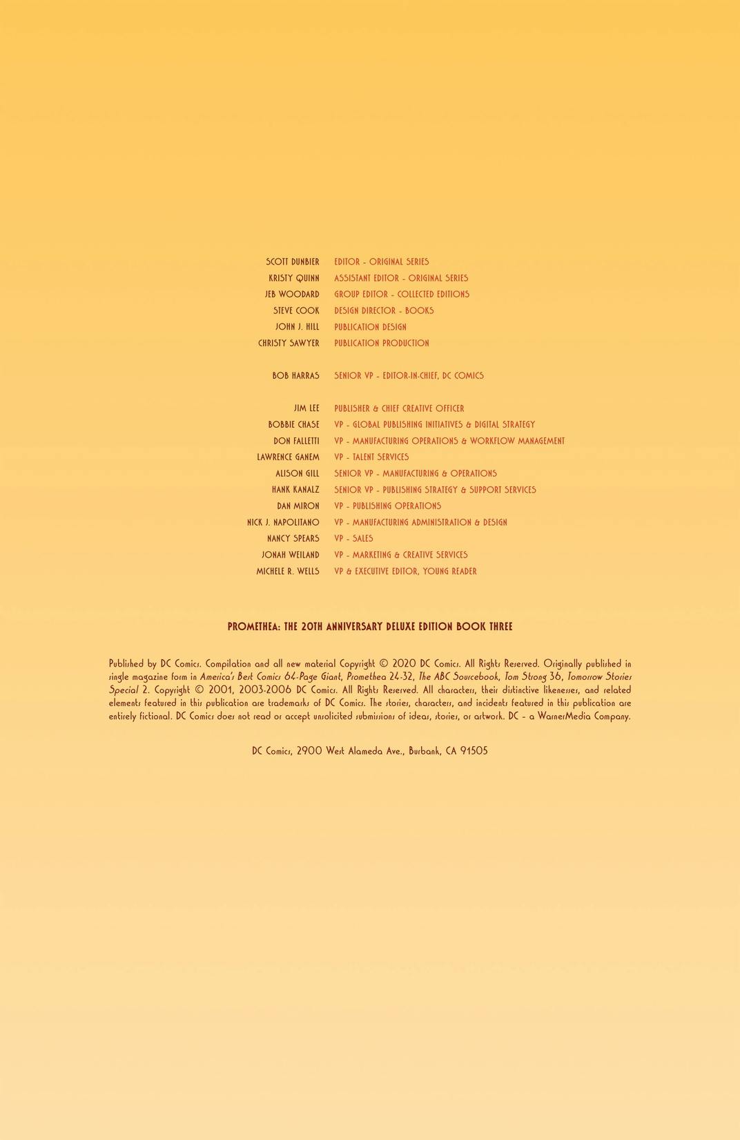 Promethea: The 20th Anniversary Deluxe Edition Book Three