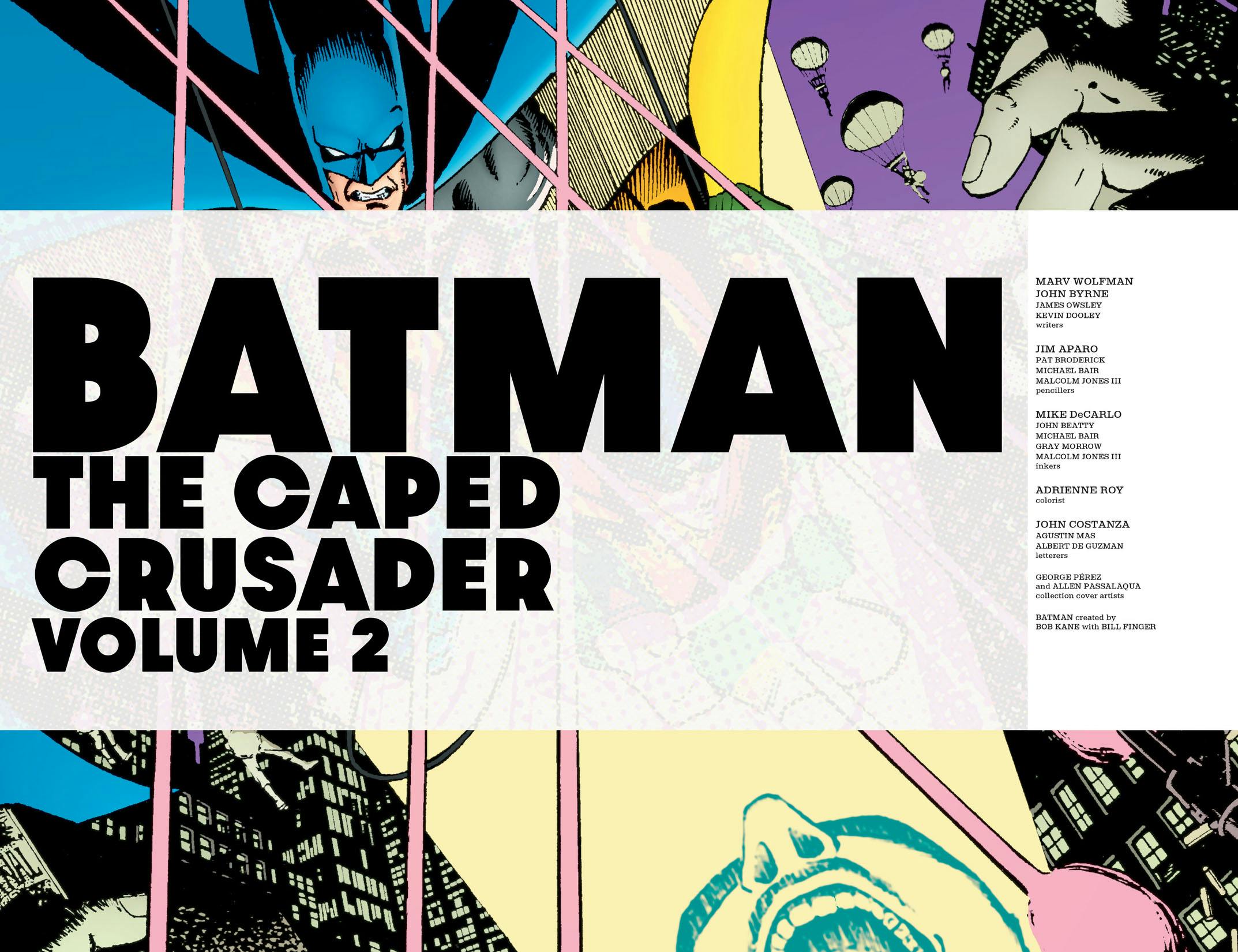 Batman The Caped Crusader Vol 2