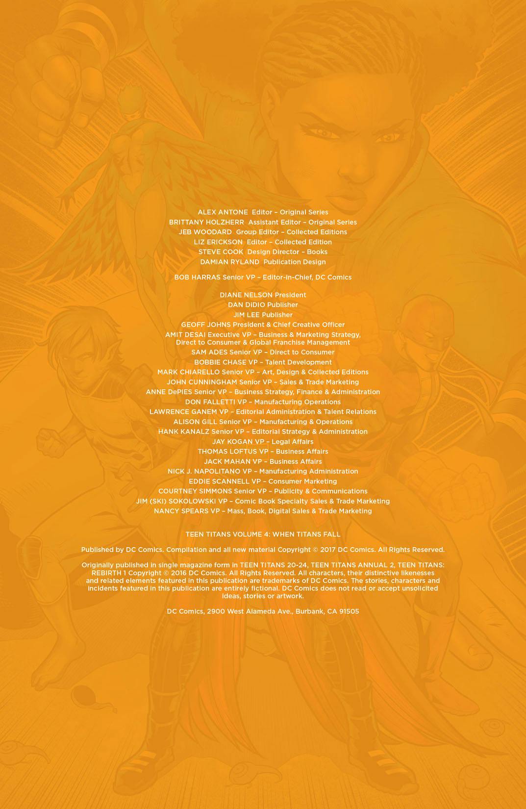 Teen Titans Vol. 4: When Titans Fall