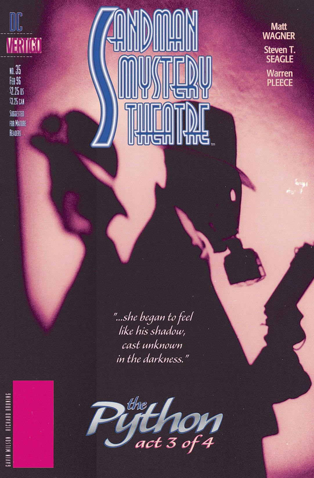 Sandman Mystery Theatre #35 | DC Comics Issue