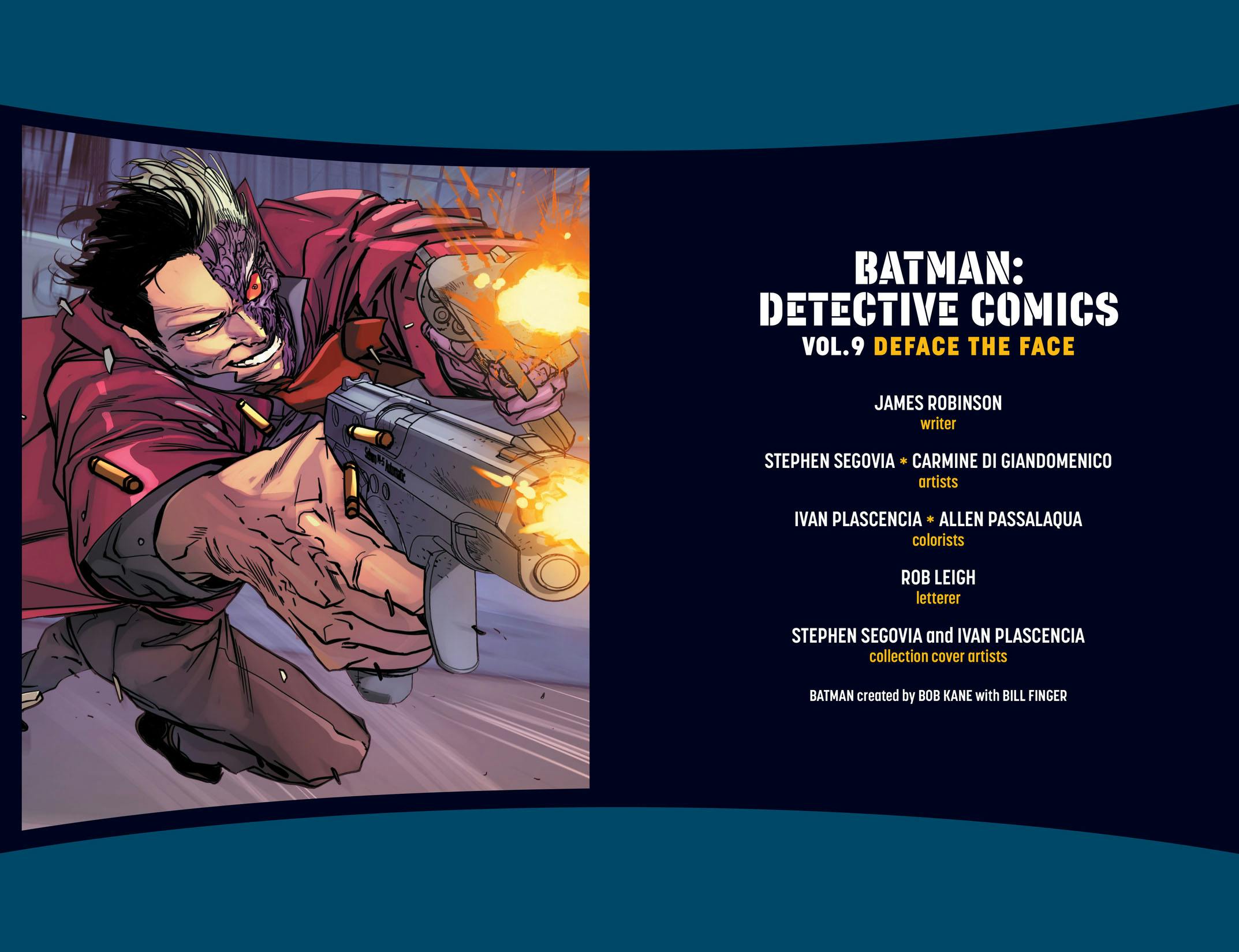 Batman - Detective Comics Vol. 9: Deface the Face