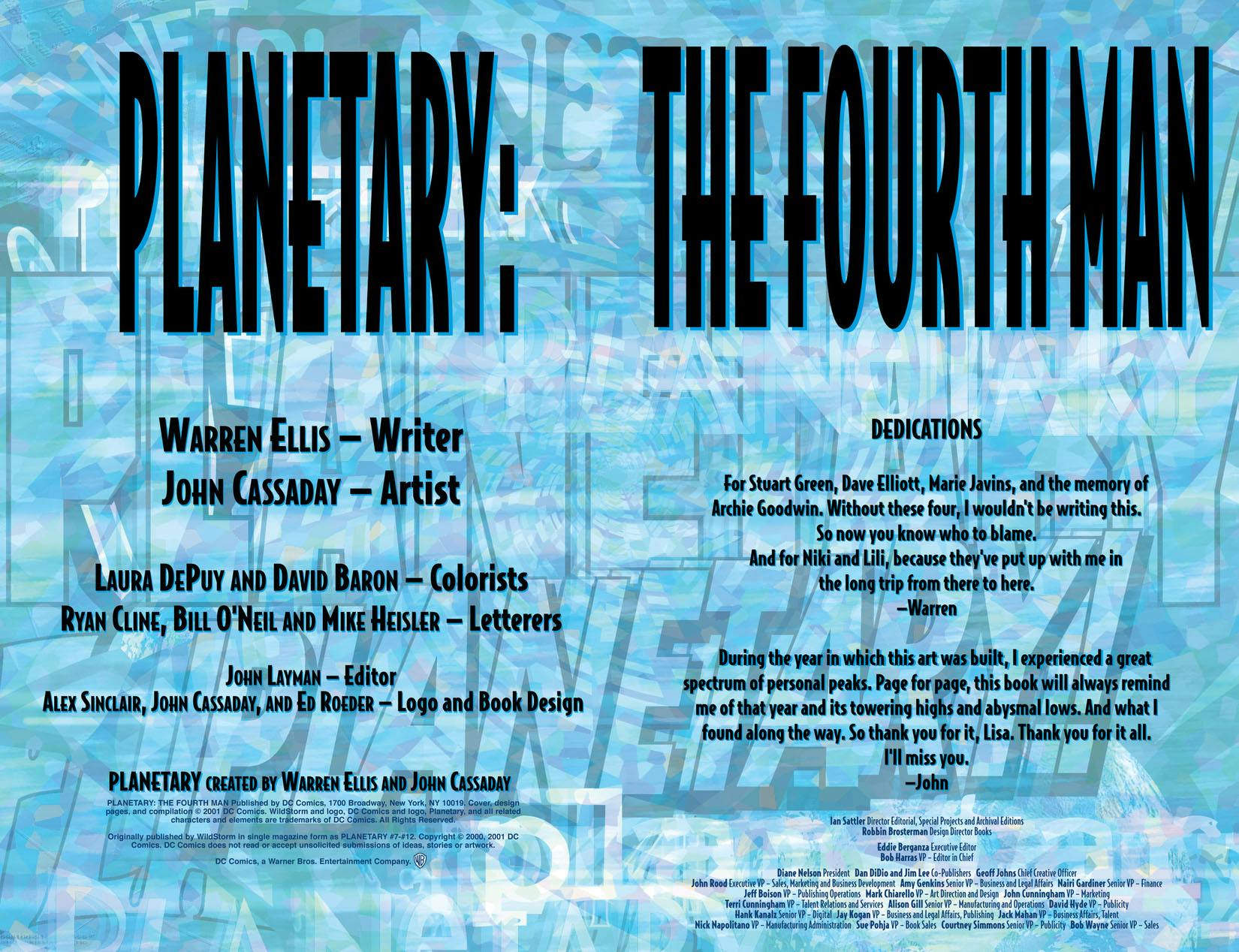 Planetary Vol. 2: The Fourth Man