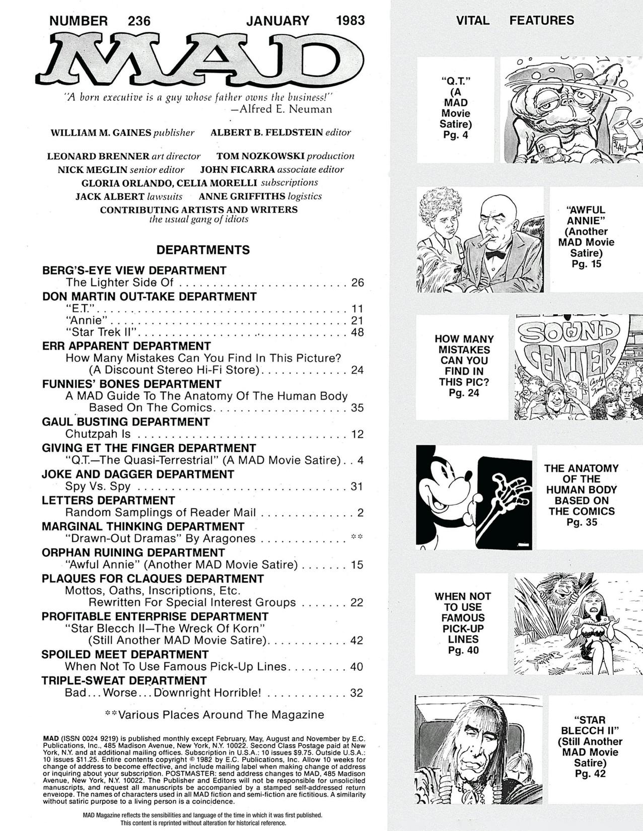 Mad Magazine #236