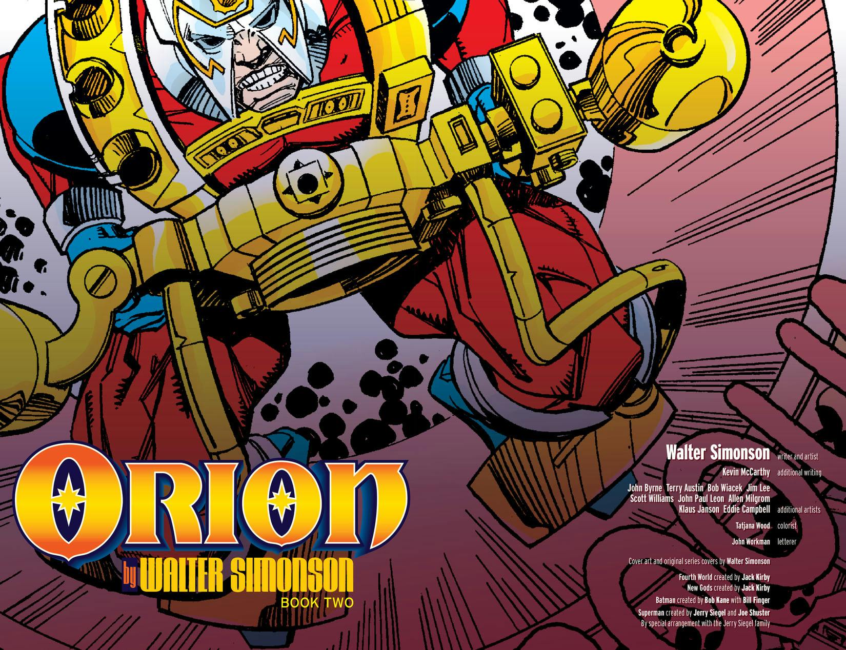 Orion by Walter Simonson Book Two