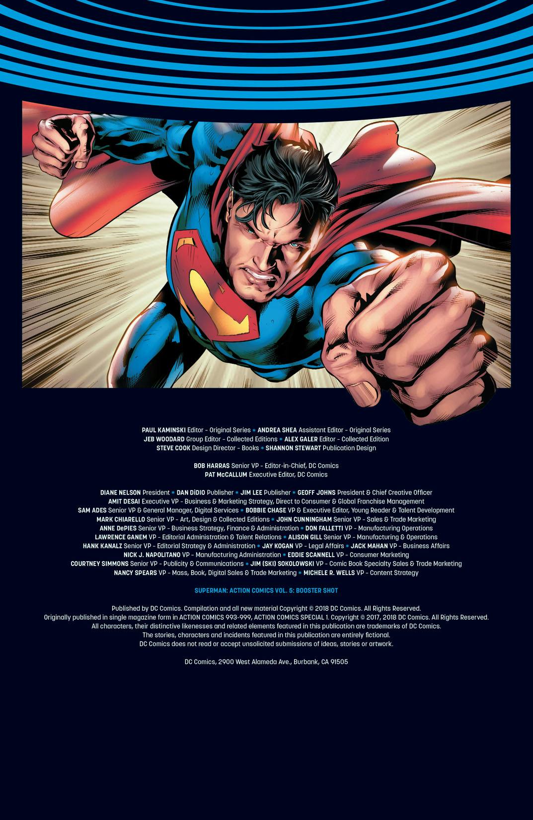 Superman - Action Comics Vol. 5: Booster Shot (Rebirth)